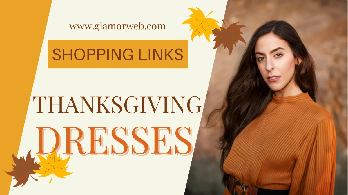 14 Festive and Fashionable Thanksgiving Dresses for the Holidays